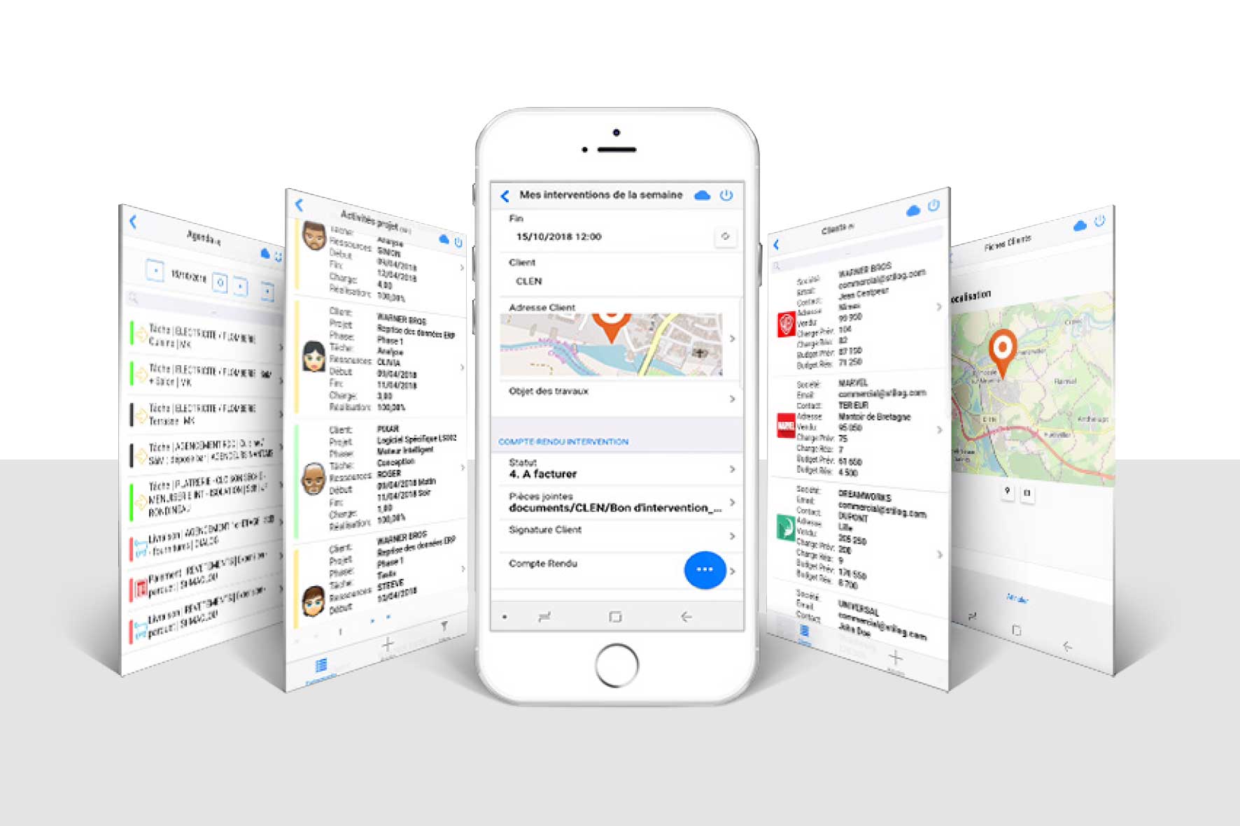 VPGo – Mobile Ressourcenplanung Visual Planning Planungstafel